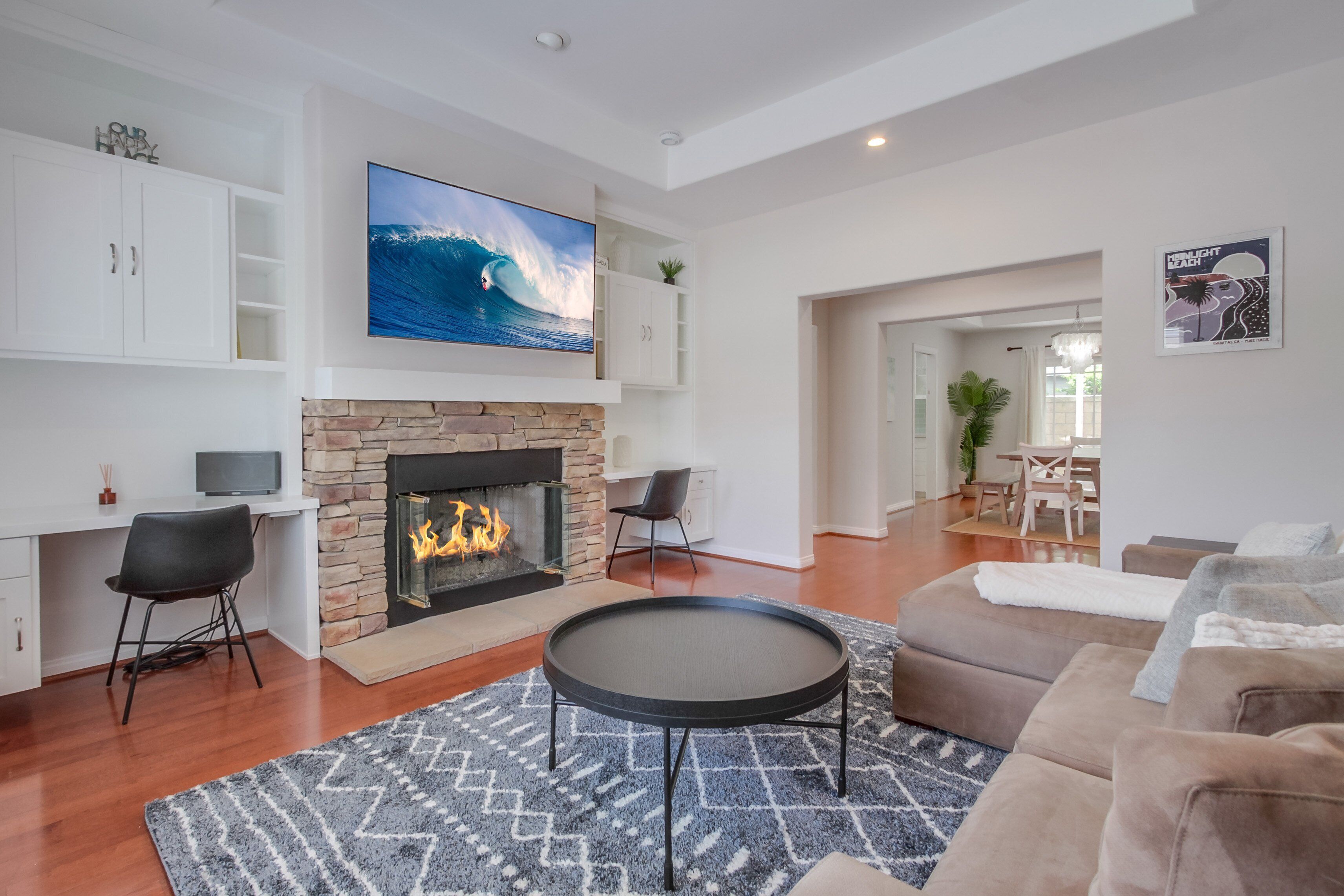 Outdoor Living Area * A/c * Custom Built Home - Encinitas, CA