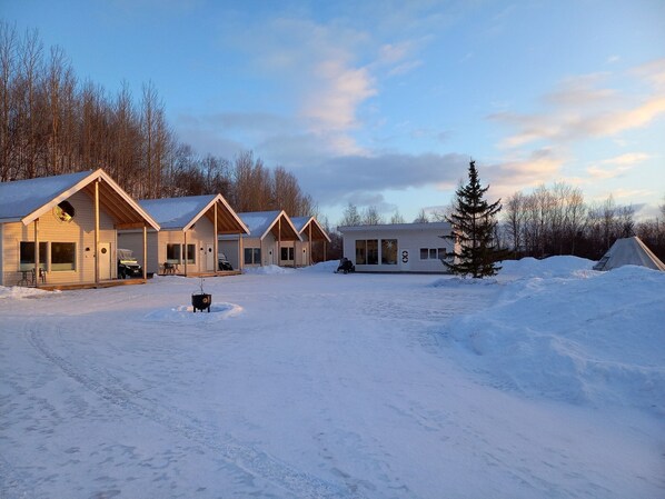 Terrenos do alojamento