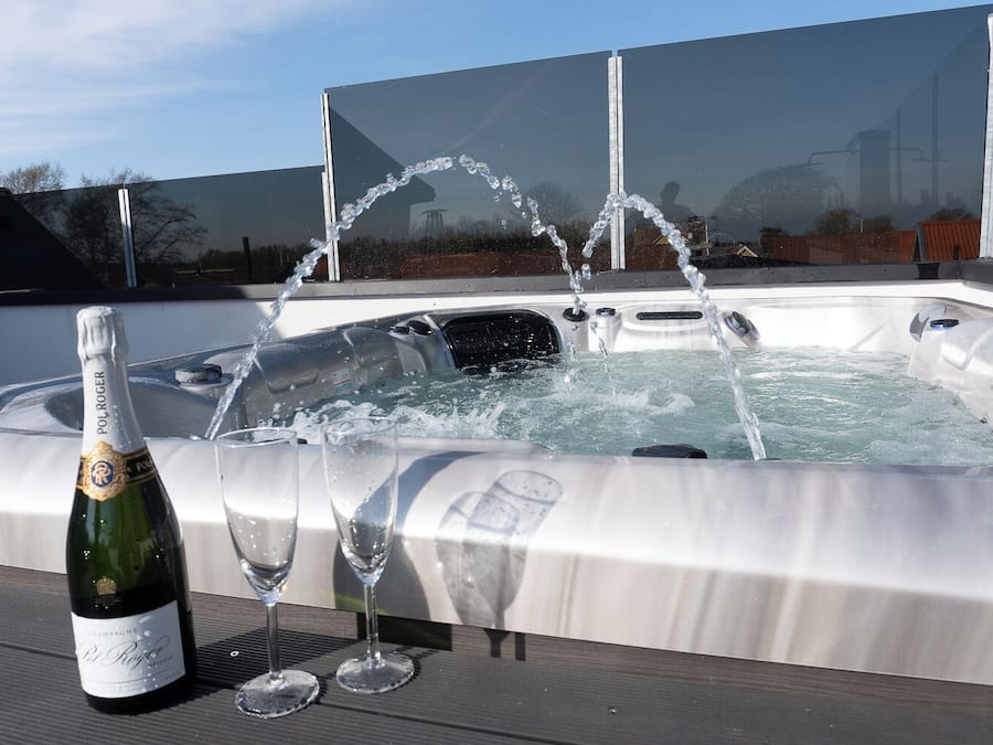 Suíte superluxo | Terraço/pátio