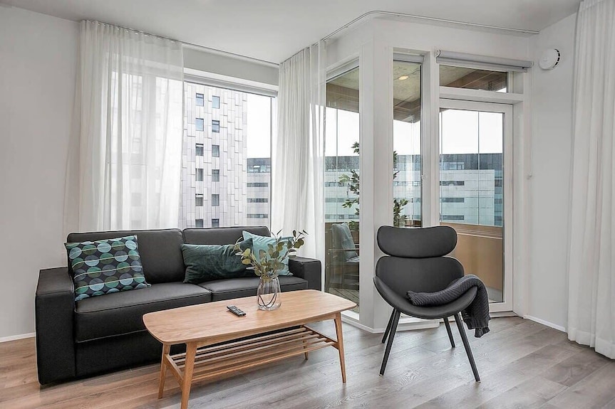 One Bedroom Apartment With Balcony In Reykjavik - Islande