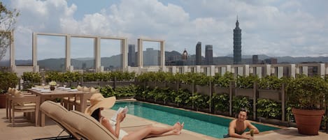 Pool Terrace Skyline Suite | Terraço/pátio interior