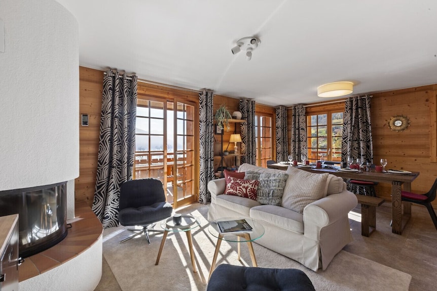 Appartement Chalet, Balcon Et Vue Sur Les Alpes - Leysin