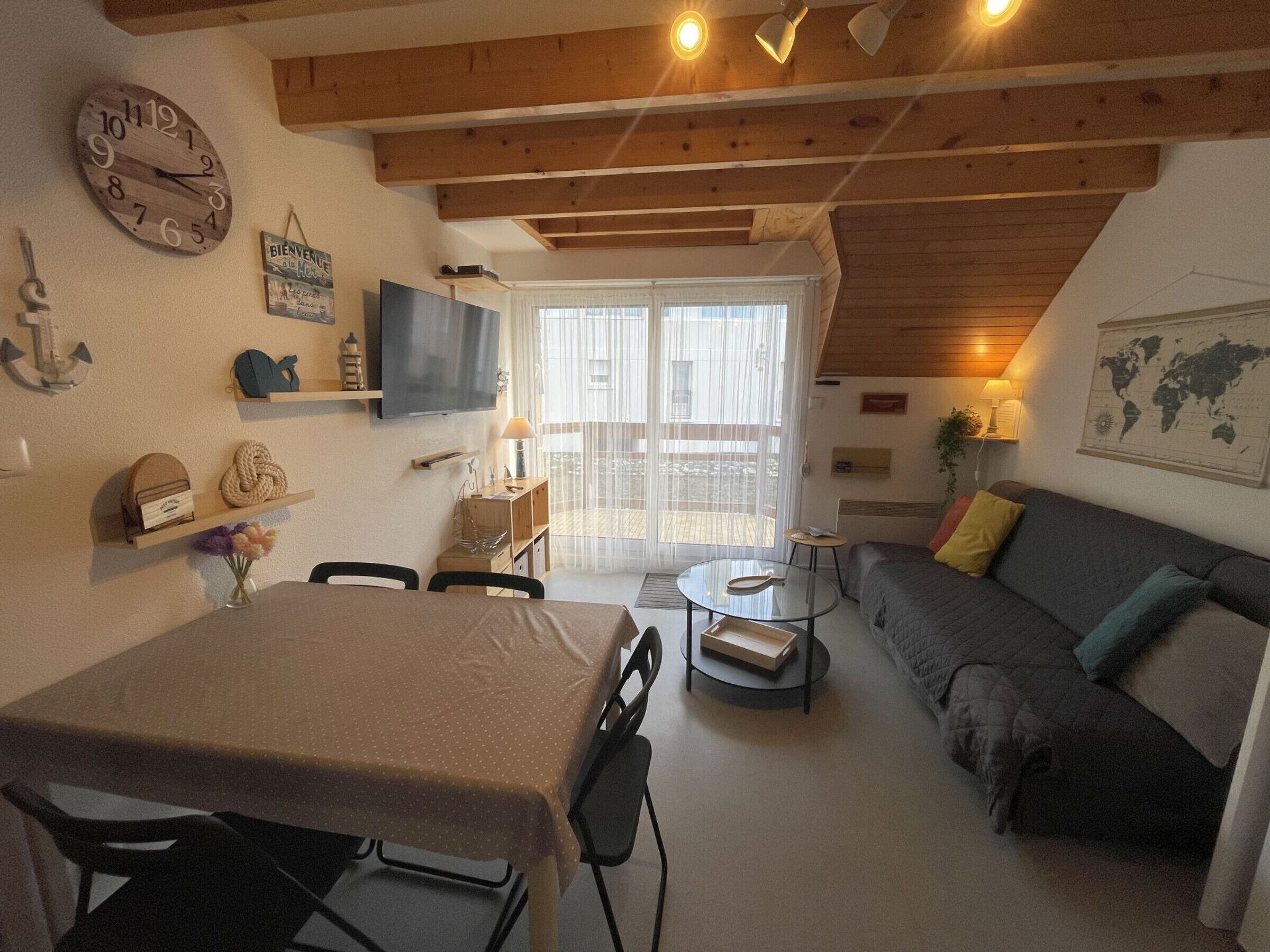 Quiet T3 Duplex Apartment, 2 Bedrooms, Near Beach, Parking, Sarzeau - Sarzeau