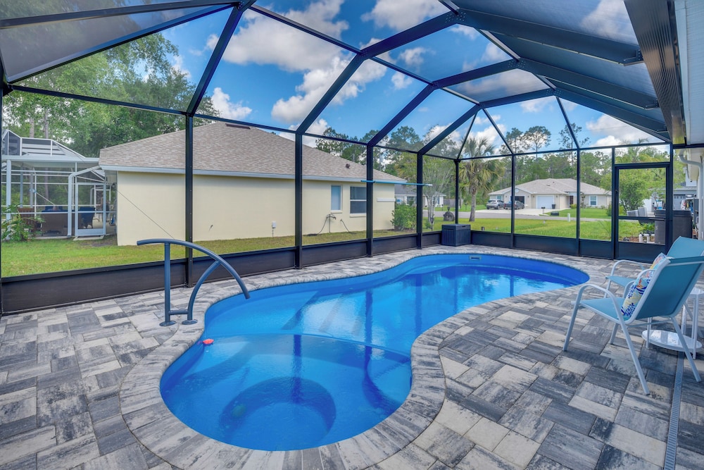 Home Near Flagler Beach, Daytona, Parks & More! - Flagler Beach, FL