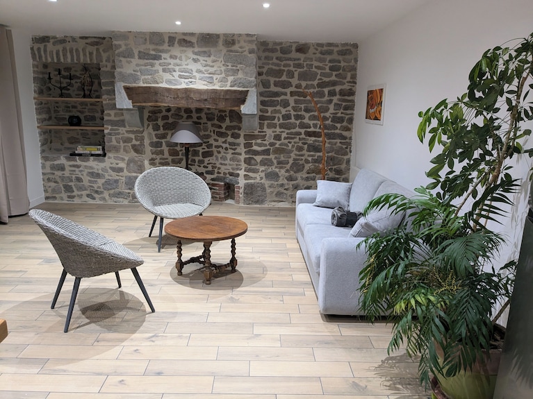 Cottage "La Hauteur" Dans Un Quartier Au Charme De L'ancien - Plage Hauteville-sur-Mer