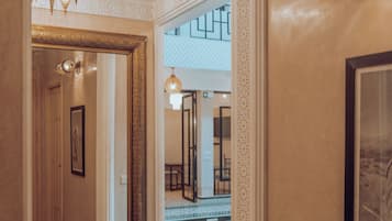 Quarto Duplo Comfort | Sala de estar