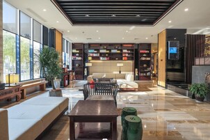 Sala de estar do lobby