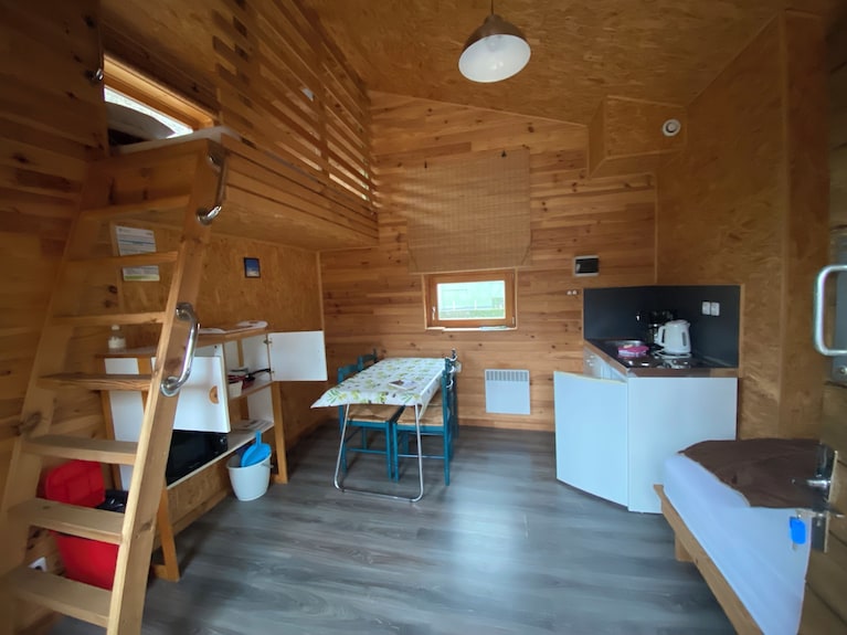 Ecolodge De La Lys à Fiefs (62) - Cabane En Bois Pour 4 Personnes à Petit Prix. - Pas-de-Calais