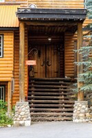 Entrada do alojamento