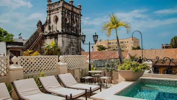 Terraço no piso superior
