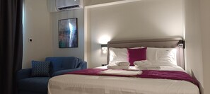 Estúdio standard | Cortinas blackout, quartos à prova de som, ferros/tábuas de passar roupa