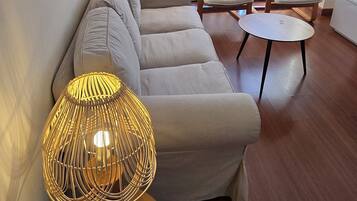 Apartamento Premium, varanda, Vista para a cidade | Sala de estar