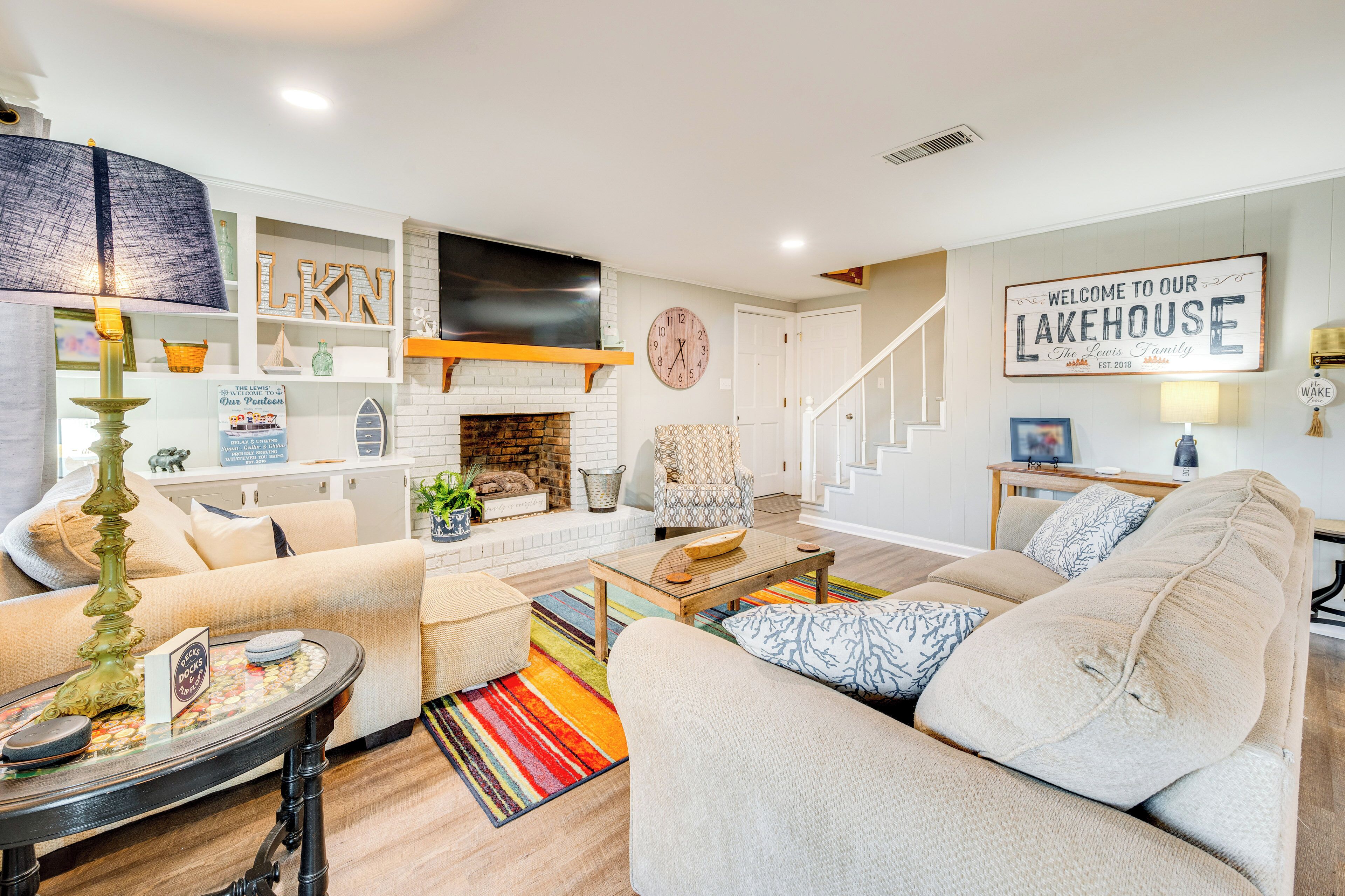 Private Boat Dock: Troutman Home On The Water! - ステーツビル, NC