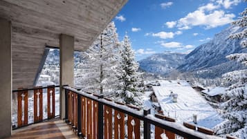 Apartamento Standard, vários quartos, 2 casas de banho (Residence Dolonne) | Varanda