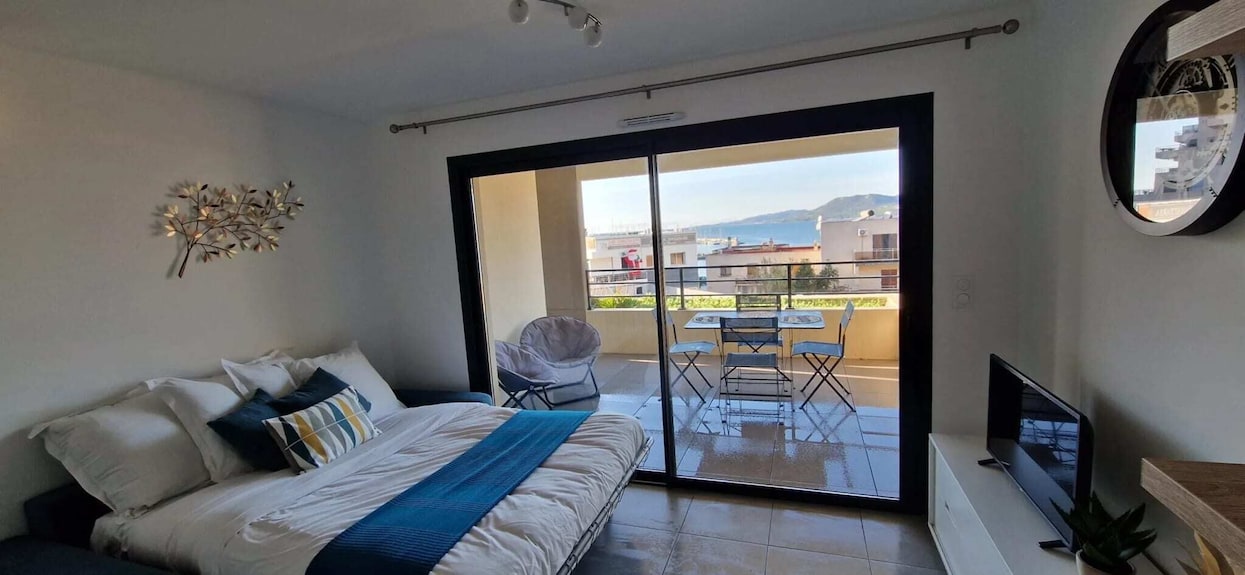 T2 De Standing Fronte Di Mare En Bord De Mer & Centre Du Village De Propriano - Plage d'Olmeto