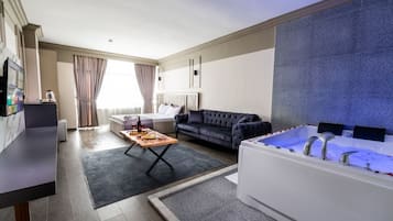 Suite de Luxo, Vista para a cidade | Sala de estar