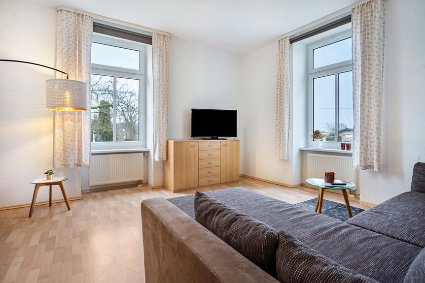 Ferienwohnung 'Landhaus 5' Mit Gemeinschaftsgarten, Balkon Und Wi-fi - Mecklenburgische Seenplatte