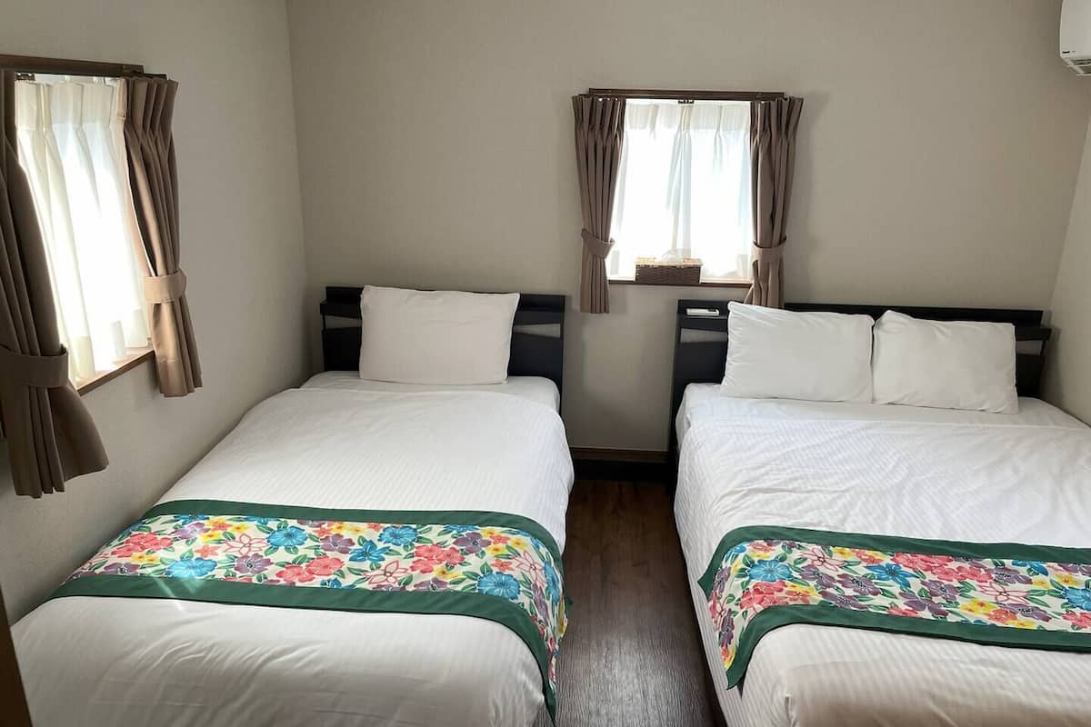 Cabana básico, vista para o jardim | 2 quartos, ferros/tábuas de passar roupa, Wi-Fi de cortesia