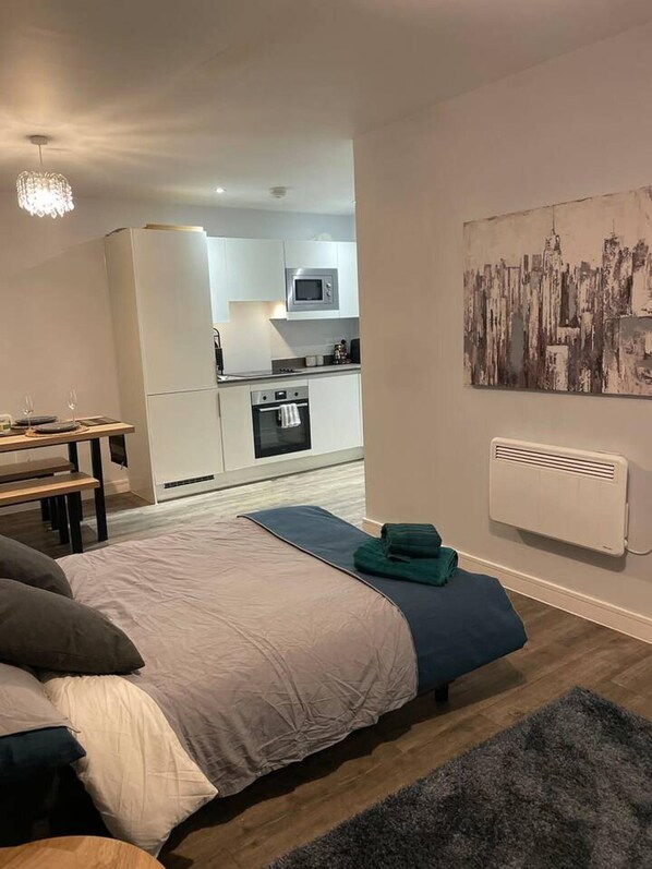 Apartamento | 2 quartos, ferro/tábua de engomar, Wi-fi grátis 