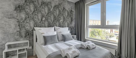 Apartamento Familiar | 2 quartos, roupa hipoalergénica, com decoração personalizada