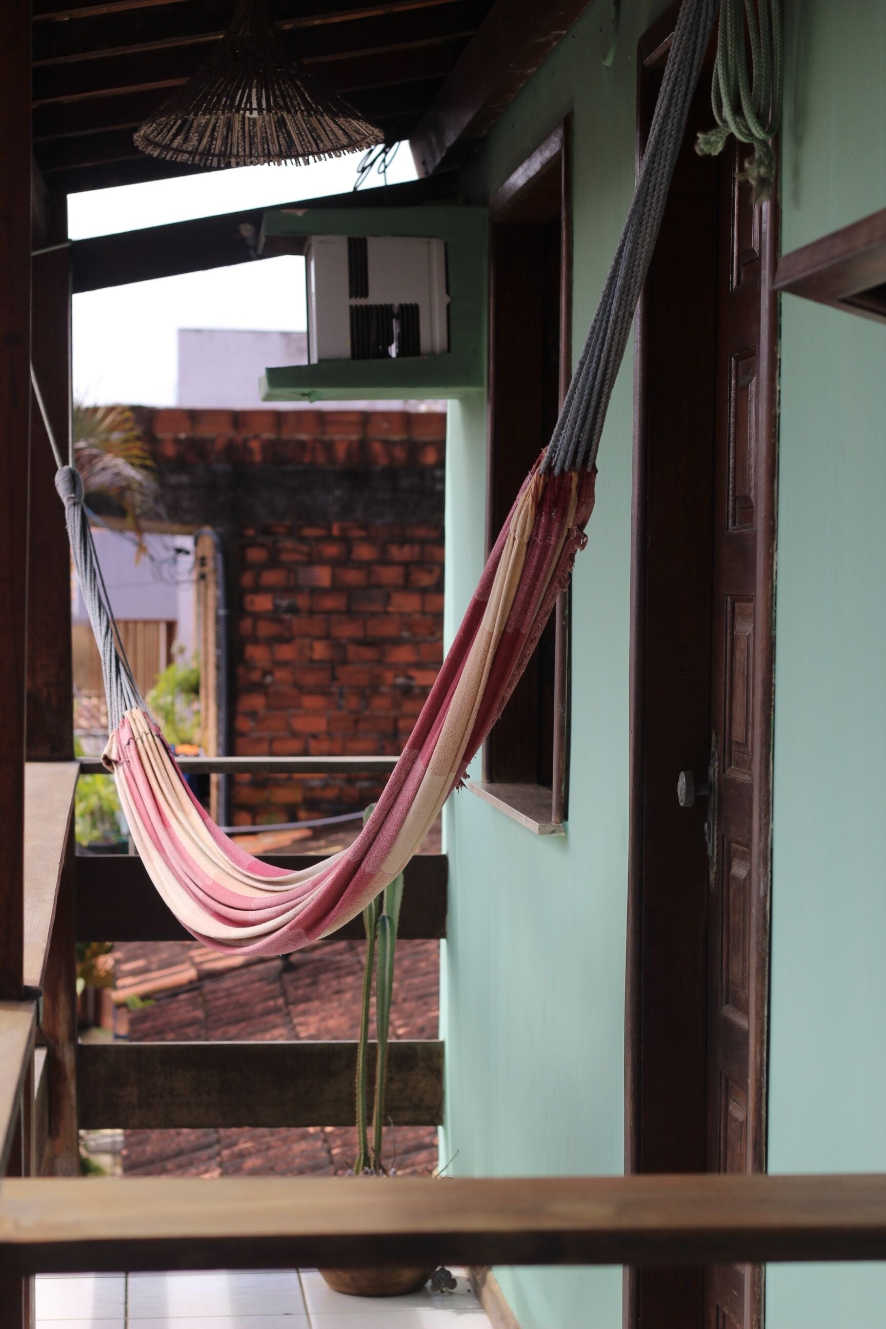 Quarto duplo conforto, varanda coberta, vista para a cidade | Terraço/pátio