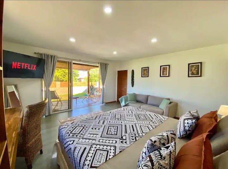 Holiday House Nuupure - Pickelball + Private White Sand Beach Access+kayak - French Polynesia