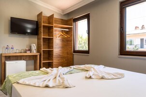 Wi-Fi de cortesia, roupa de cama