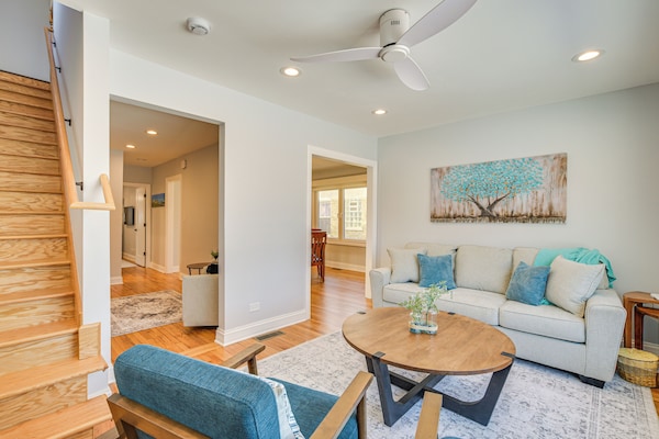2 Mi To Northwestern: Updated Home W/ Game Room! - Oak Park, IL