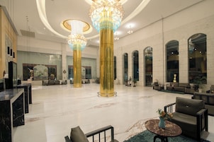Sala de estar do lobby