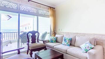 Apartamento, 1 quarto, fumadores, varanda | Sala