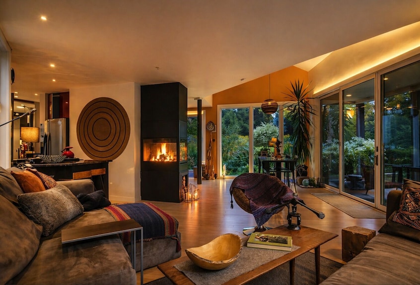 Modern Glass House Near Hunter & Woodstock Fireplace, Views, Pet-friendly - Woodstock, NY