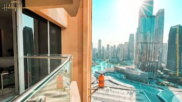 Vista para a cidade desde o alojamento