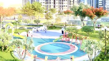 Área de recreio para crianças (ao ar livre)