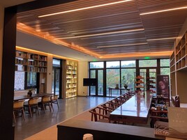 Sala de estar do lobby