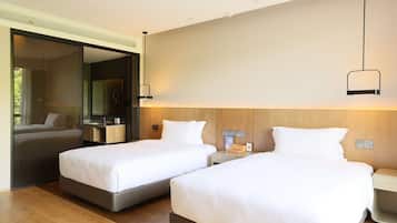 Quarto duplo básico, sacada, vista para a colina | Vista do quarto