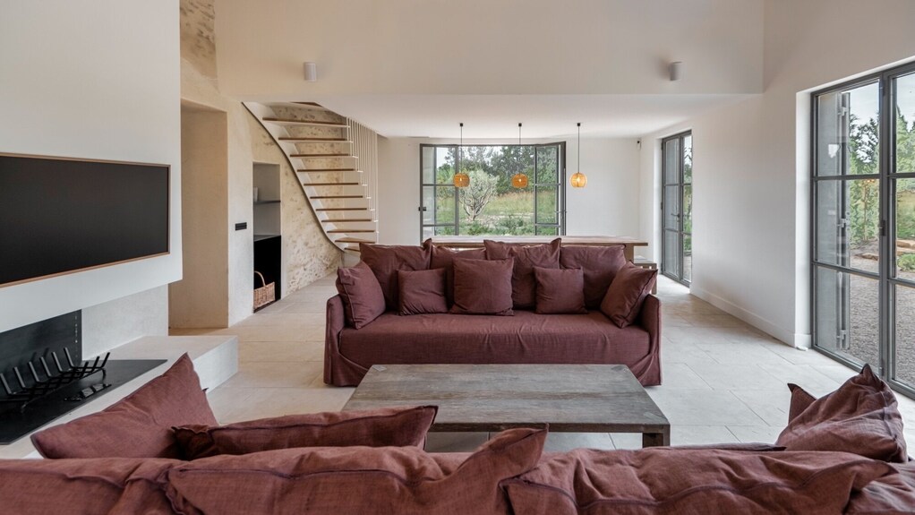 Mas Rénové Haut De Gamme, Climatisé, 6 Chambres, Piscine, Saint-rémy-de-provence - Les Baux-de-Provence