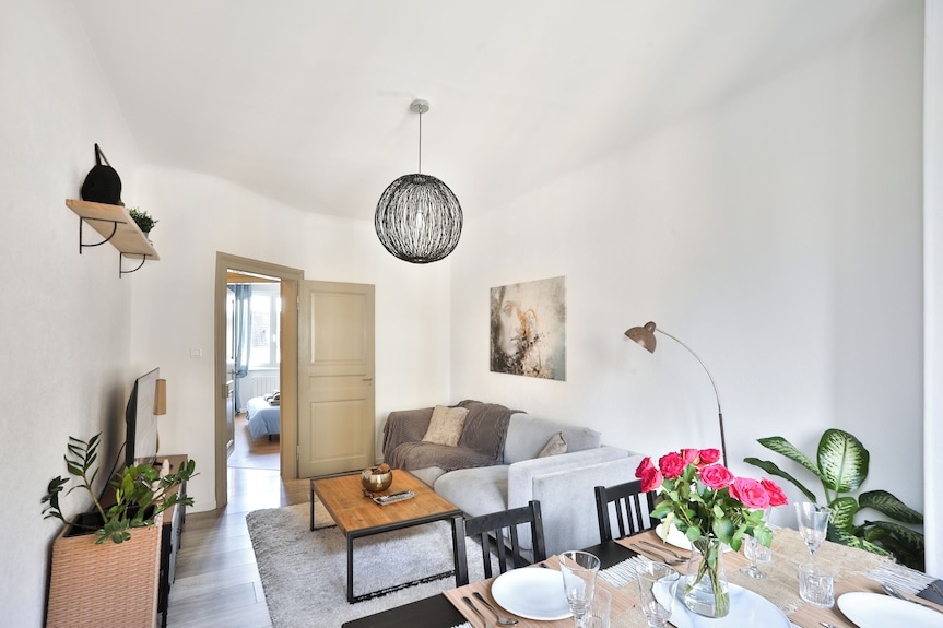 Two-bedroom Apartment With Balcony And Open Rooftop Views In Mulhouse - Mulhouse
