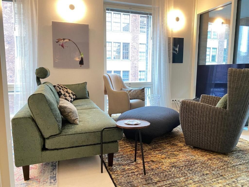 Luxury City Seafront Apartment With Balcony - Helsinki