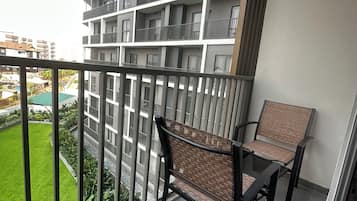 Apartamento Deluxe, varanda, Vista para a cidade | Vista da varanda