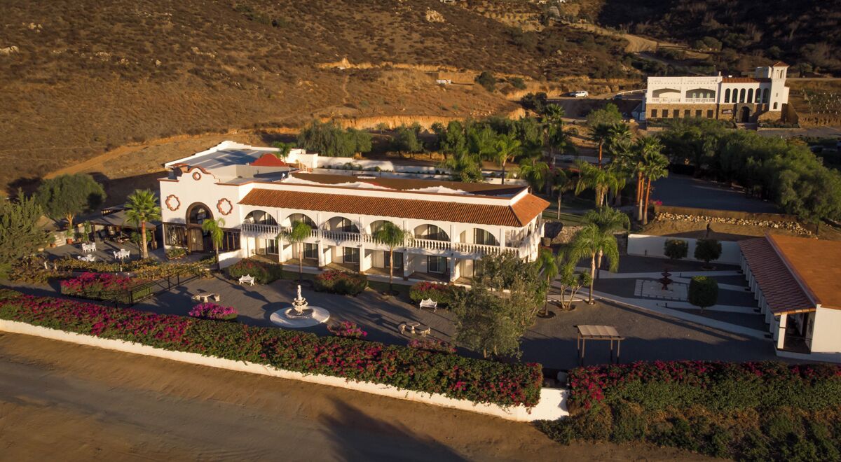 Fachada da propriedade