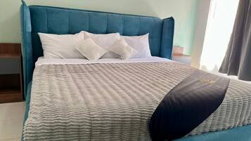 Quarto conforto | Wi-Fi de cortesia, roupa de cama