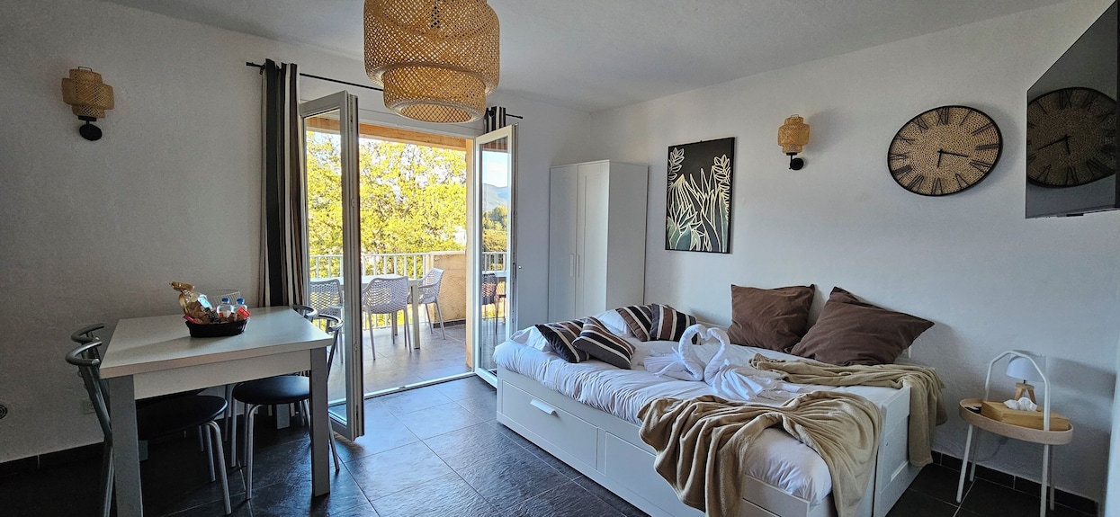 T2 Dolce & Vita C4 Vue Mer Et Piscine - Propriano