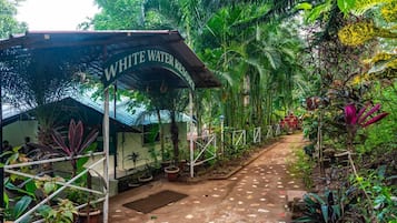 Entrada do alojamento
