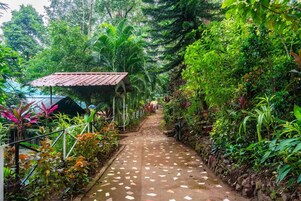 Entrada do alojamento