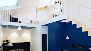 Apartamento, 1 quarto, cozinha | Refeições no quarto