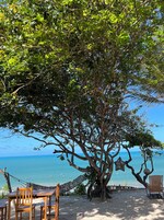Quarto Duplo Básico, vista para a praia | Wi-fi grátis 