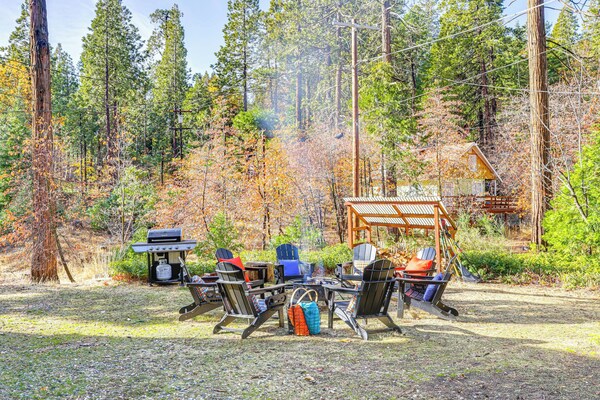 Walk To Golf, Lake: Twain Harte Cabin W/ Fireplace - Sonora, CA