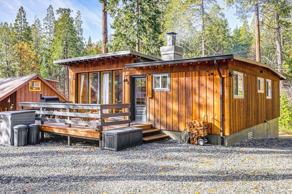 Walk To Golf, Lake: Twain Harte Cabin W/ Fireplace - Brentwood Lake, Twain Harte