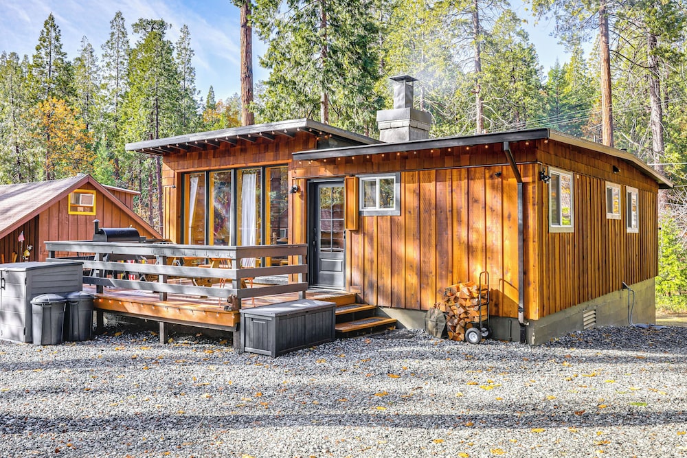 Walk To Golf, Lake: Twain Harte Cabin W/ Fireplace - Sonora, CA