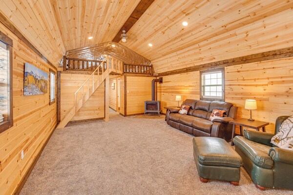 Near Hunting: Cozy Cabin W/ Deck In Grass Range! - Montana
